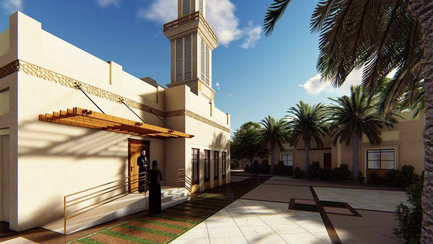 Oud Mathinah Mosque,Dubai – Sazand Co.